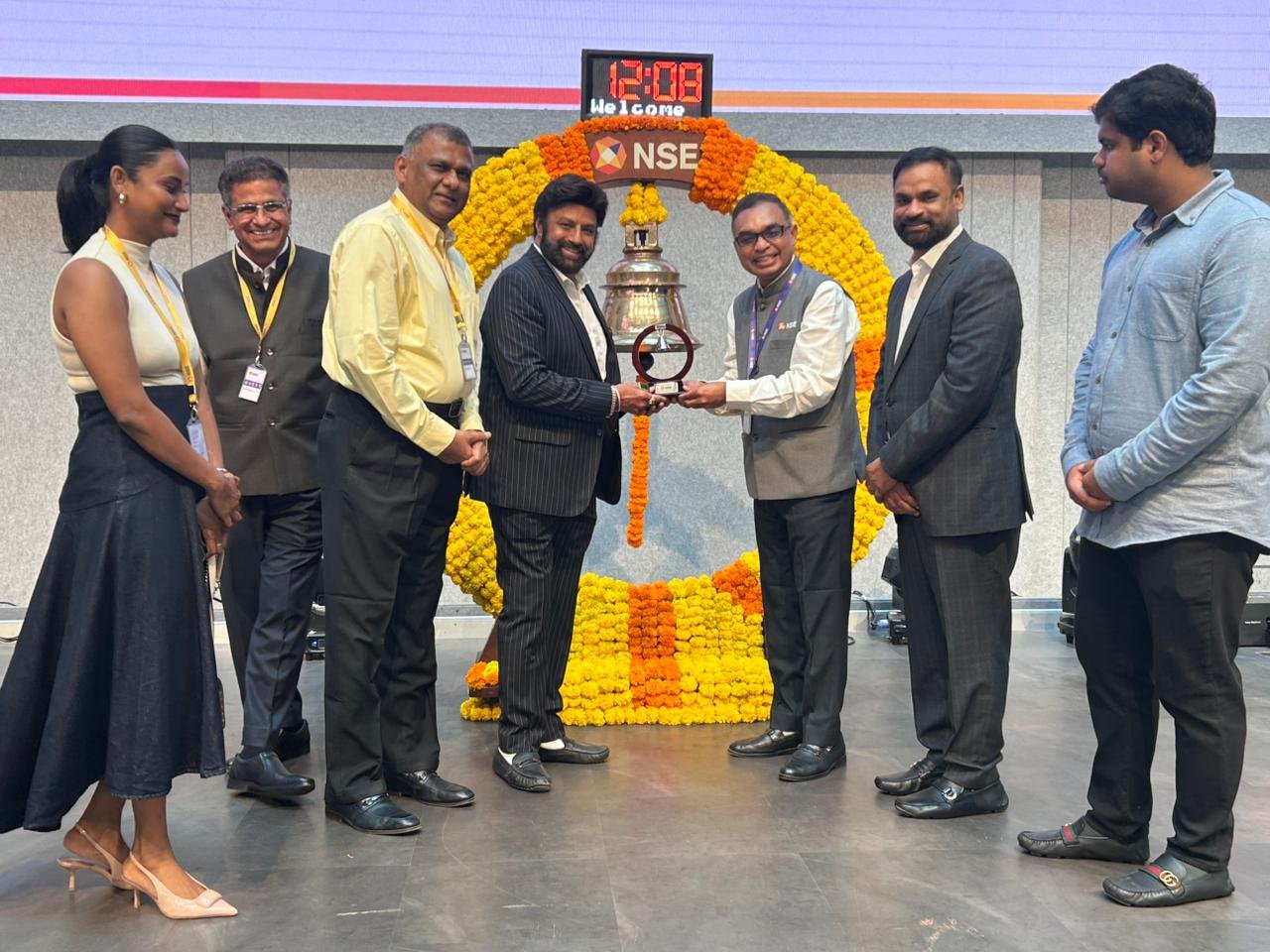 NBK - First south indian hero to ring the NSE Bell - Chat Room - NFDB